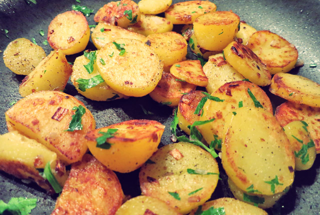Bratkartoffeln Mit Sauerkraut