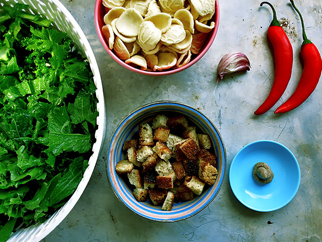 Cima di Rapa mit Pasta „Orecchiette“– Original aus Apulien – DIE SEE KOCHT