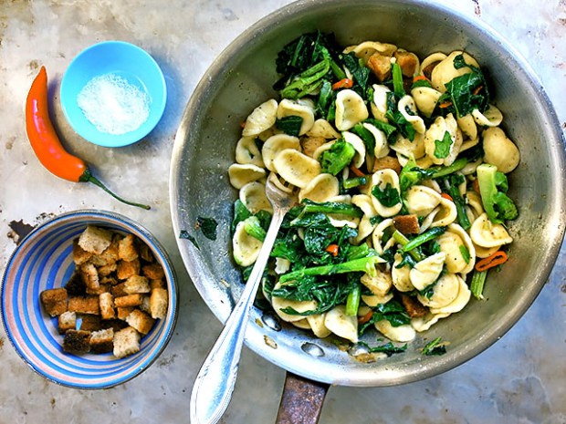 Cima di Rapa mit Pasta „Orecchiette“– Original aus Apulien – DIE SEE KOCHT