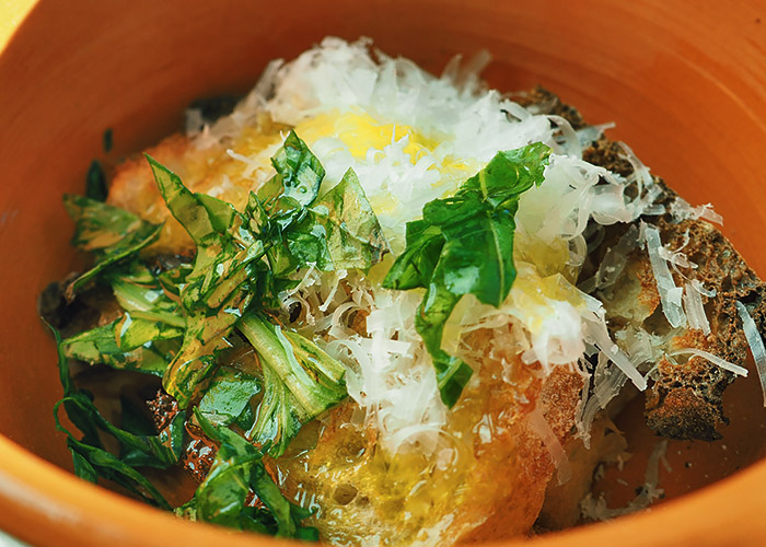 Acquacotta mit Brot und Pecorino – DIE SEE KOCHT